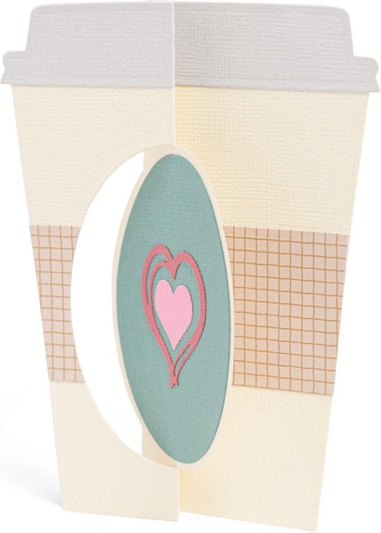 Sizzix Thinlits Die Set Card Café 8stuks | bol.com