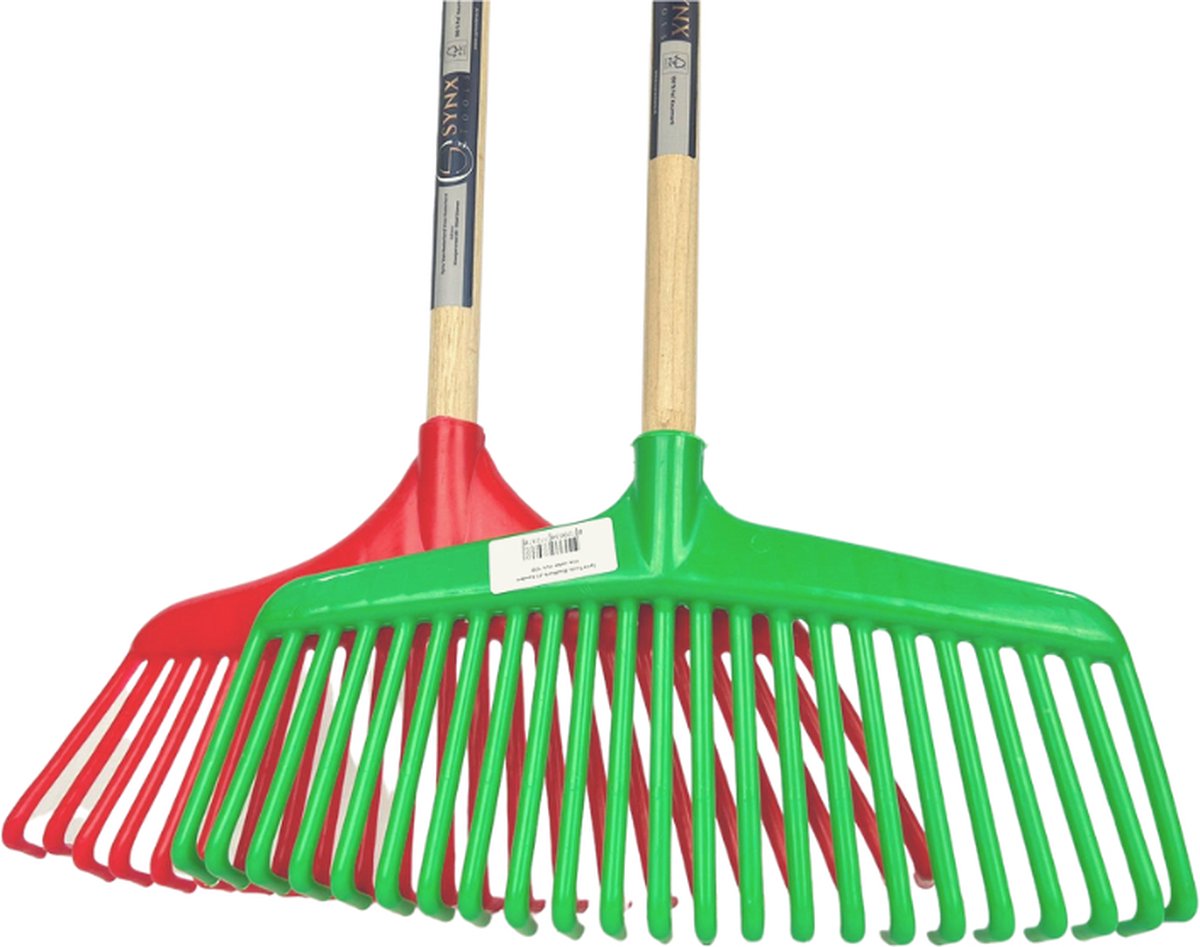 Synx Tools Gazonhark bladhark 23 Tanden Hark - Harken - Grashark- Gazon ...
