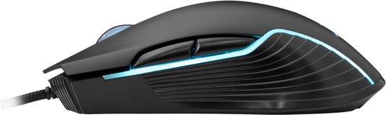 WHITE SHARK MOUSE GM-5003 AZARAH / 6.400DPI | bol.com