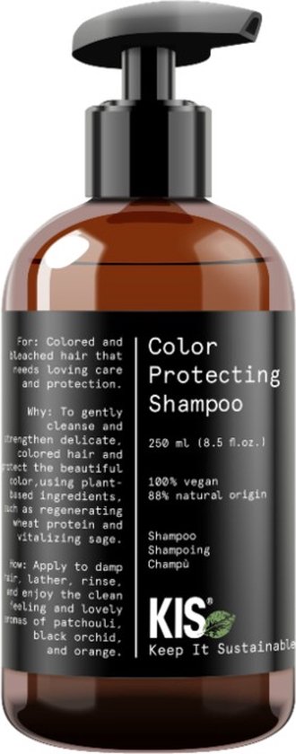 KIS Green Color Protecting Shampoo - 250 ml- Normale shampoo - Voor ...