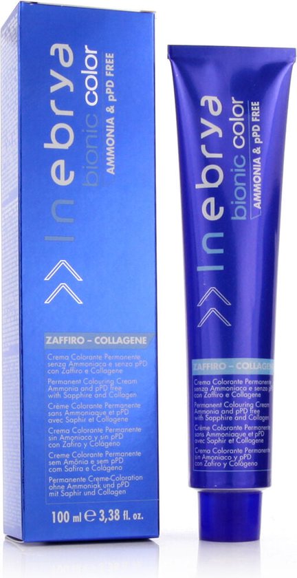 Permanente kleurcrème Inebrya Bionic Color Nº 5/5 Light Chestnut ...