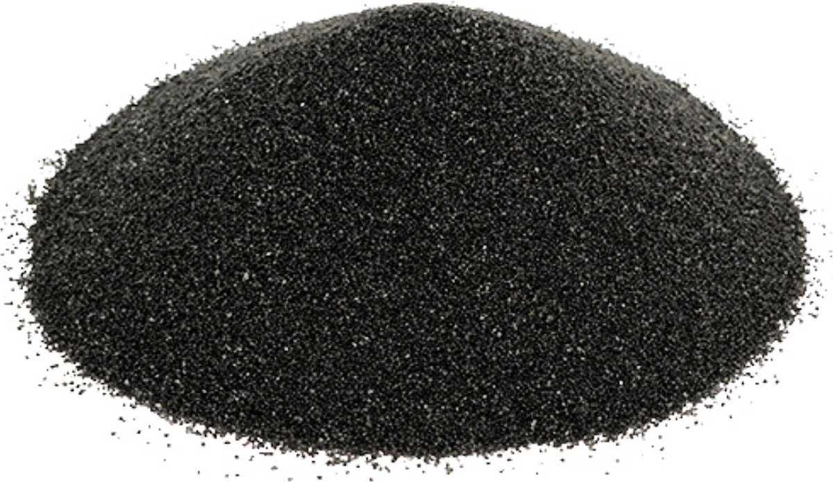 Decoratie zand - ZWART - Decoratiezand - Gekleurd zand - Sierzand ...