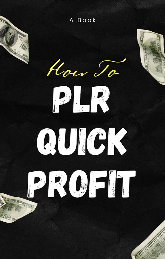 PLR Quick Profit (ebook), Mateusz Adamski | 1230006062408 | Boeken | bol.com