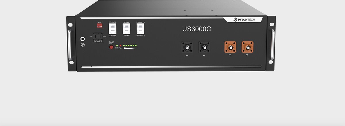 Pylontech US3000C - 48V 3,5kWh Thuisbatterij | bol