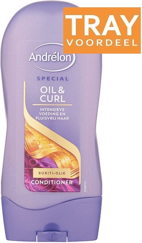ANDRELON OIL & CURL CONDITIONER CREMESPOELING TRAY 12 X 300 ML | bol