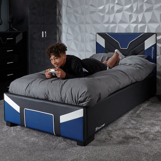 X Rocker Cerberus - Ottoman Kinderbed - Gaming Bed met Opslagruimte ...