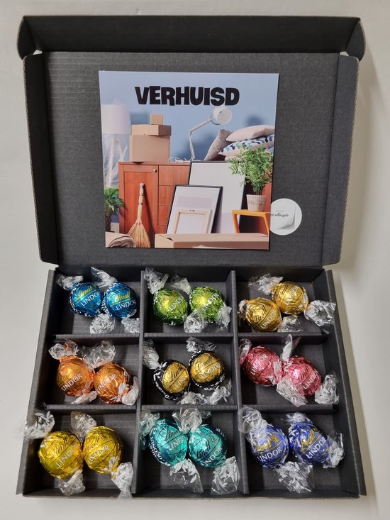 Chocolade Ballen Proeverij Pakket | Chocolade pakket met 9 ...
