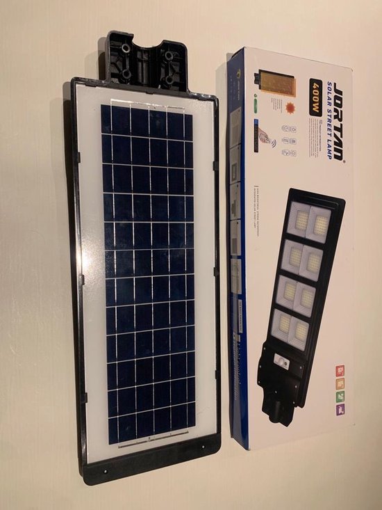 jortan solar straatlamp 400 watt | bol.com