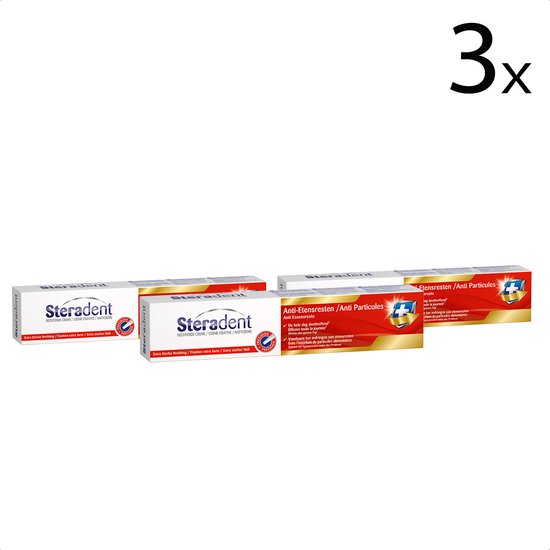 Steradent Fixative Anti-Particule 75gr x3 | bol