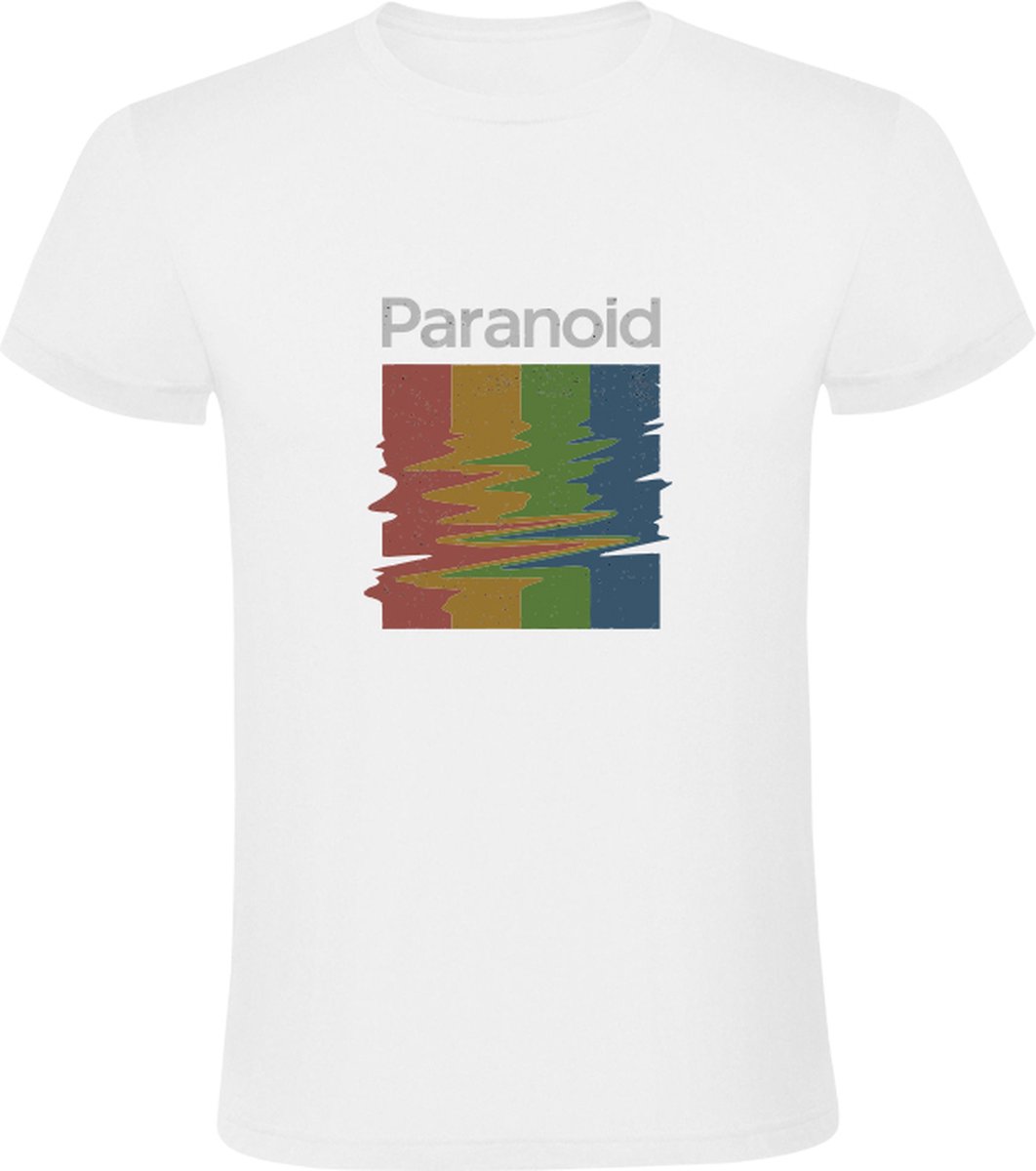Paranoid Heren T-Shirt | Polaroid | Paranoia | Camera | Film | Foto ...