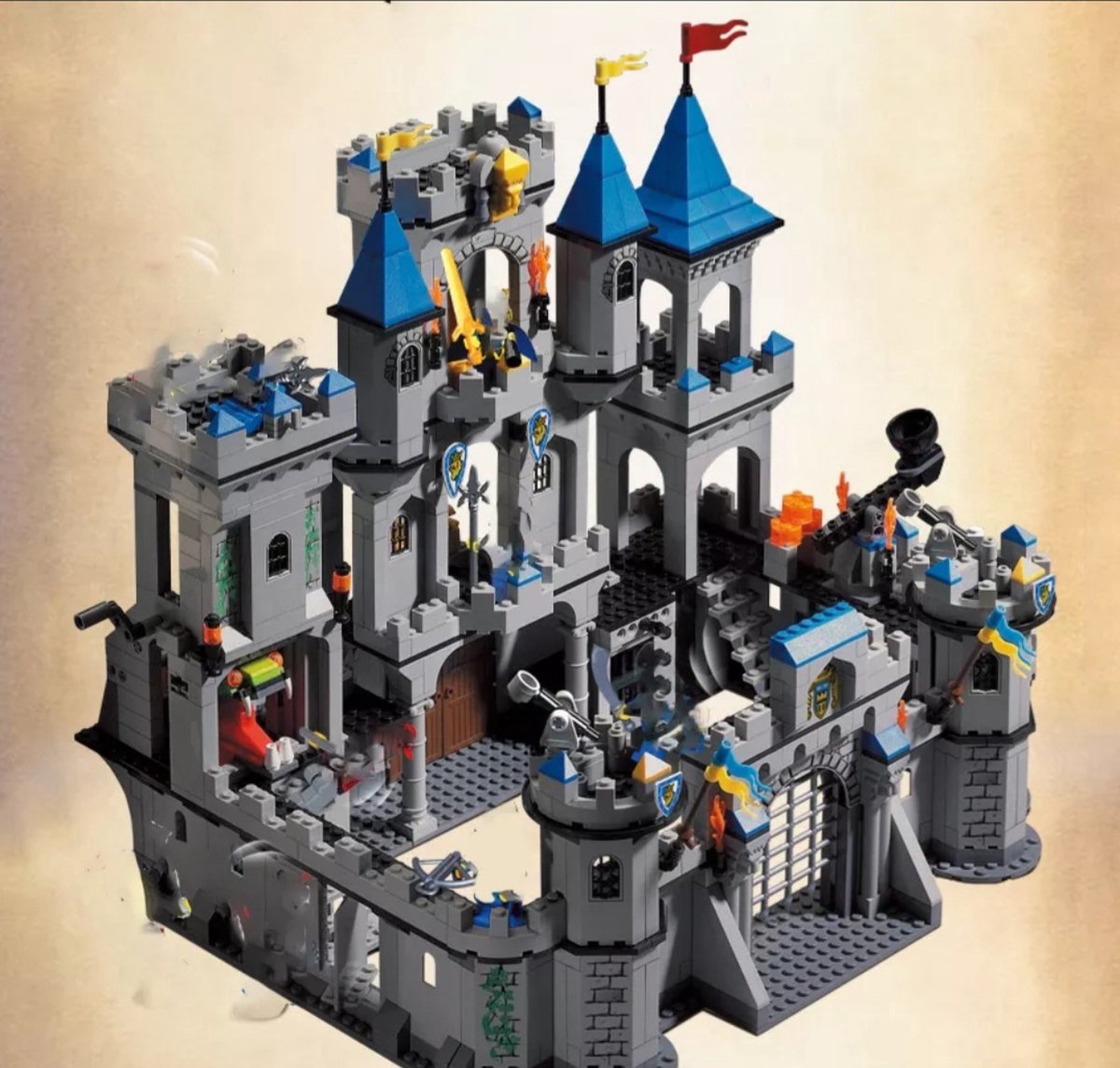 Ridder kasteel bouwset kasteel geschikt voor lego knights | bol.com