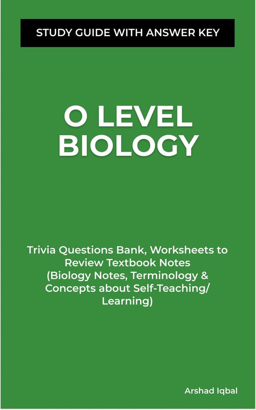 Biology Notes, Terminology & Concepts about Self-Teaching/Learning - O ...