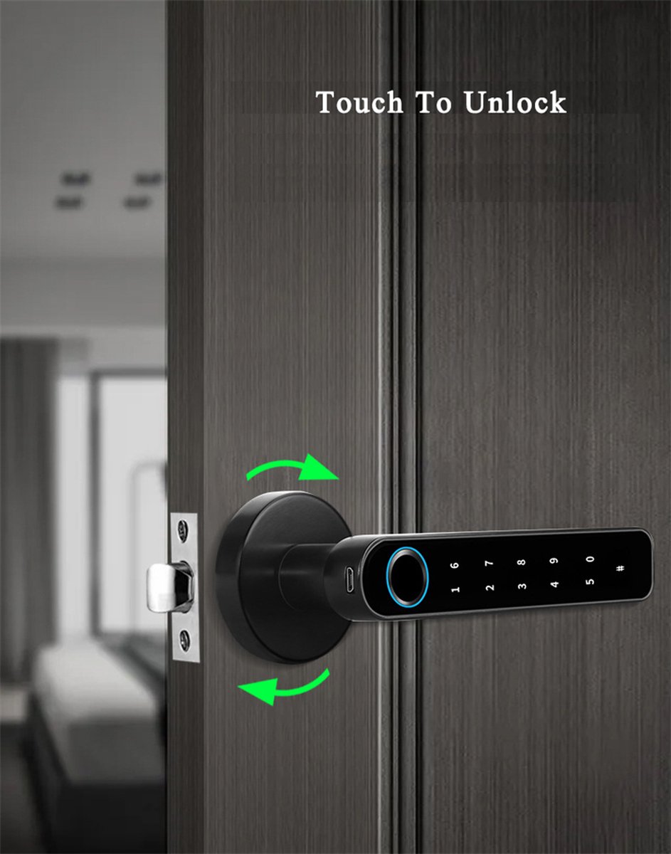 Symbaya - Smart Doorlock - Slim Deurslot - Smartlock - Nuki - Deurslot ...