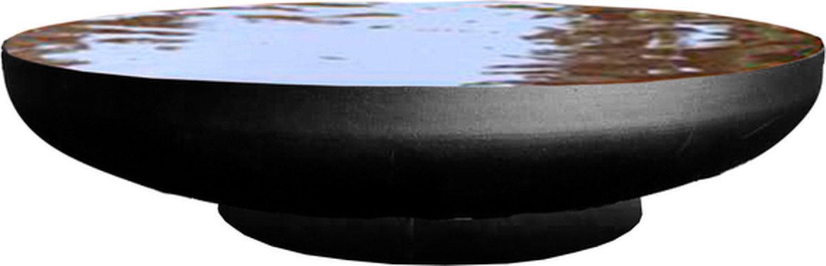 GoFire Oda Waterschaal Zwart 80 cm | bol