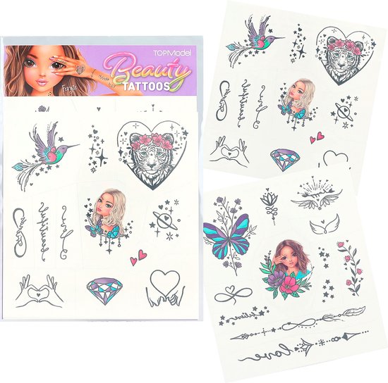 Depesche - TOPModel tattoos BEAUTY AND ME | bol