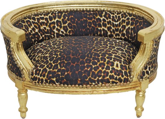 Luxe Barok Dierenmand Goud - Panter [Hondenmand] [Kattenmand] | bol