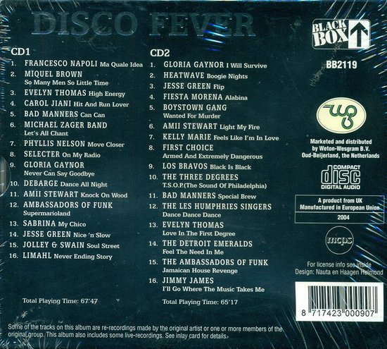 Disco Fever, Various | CD (album) | Muziek | bol