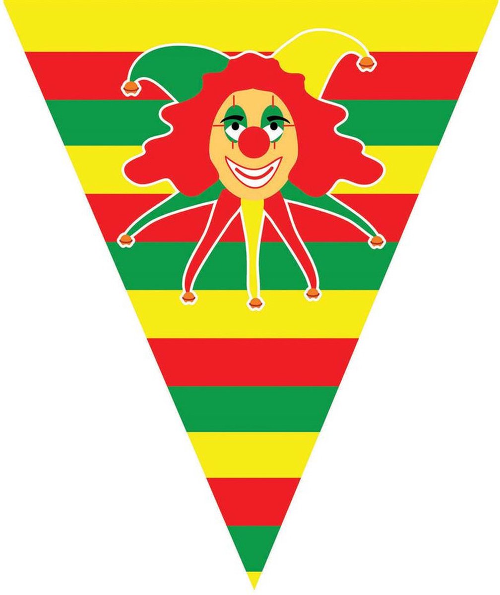 Pack décoration Carnaval - 1x grand drapeau et 4x drapeaux pointus ...