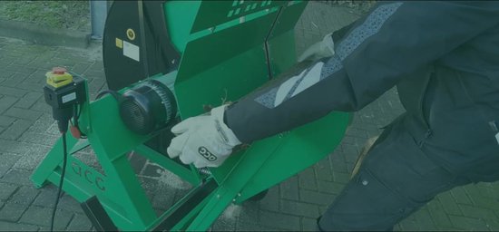 ACG wipzaag 400/700-SUPER - brandhoutzaag - 400V - 24 cm diameter hout ...