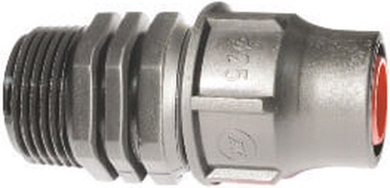 Puntstuk voor druppelslang PE - 16mm x 1/2 | bol