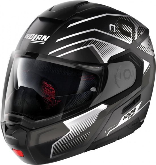 Nolan N90-3 Comeback 43 Flat Black Modular Helmet M | bol.com