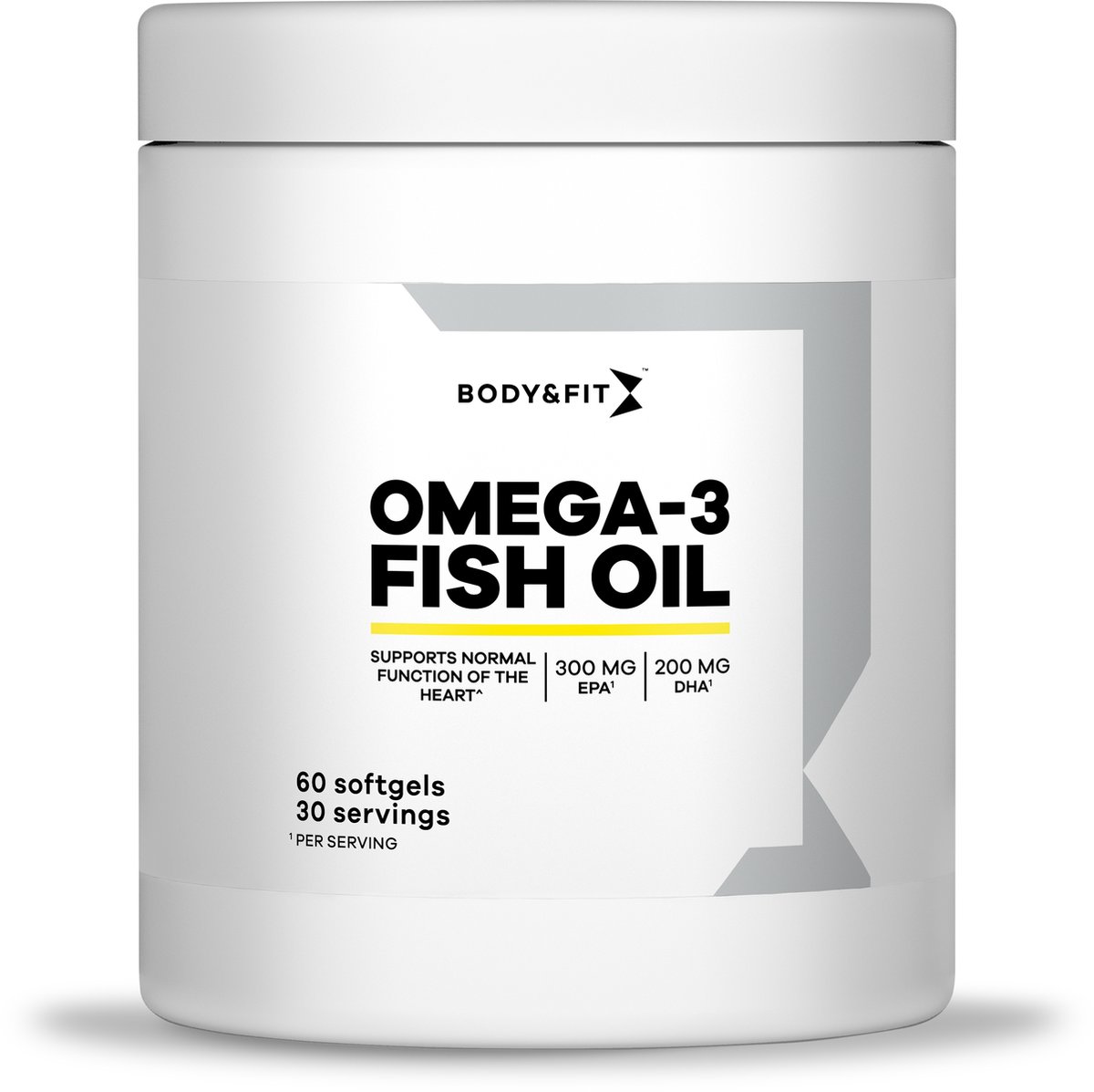 Body & Fit High Quality Omega 3 - Visolie - 1000 mg per Capsule - 60 ...