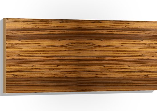Hout - Print van Houten Wand met Textuur - 100x50 cm - 9 mm dik - Foto ...