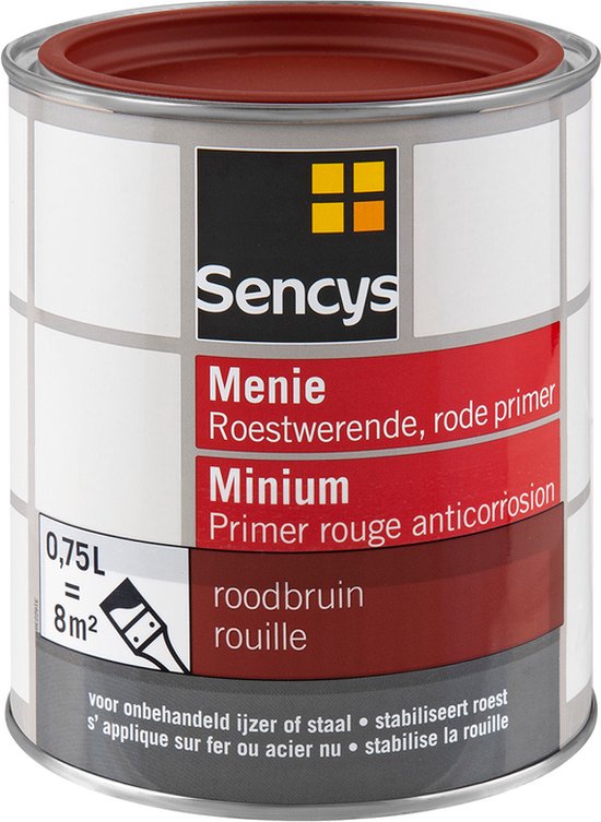 Sencys Menie Roestwerende Rode Primer 750ml | bol.com