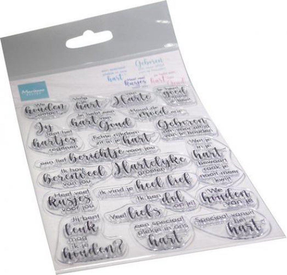 Marianne design Stempels - Vanuit het hart- Teksten - Kaarten maken ...