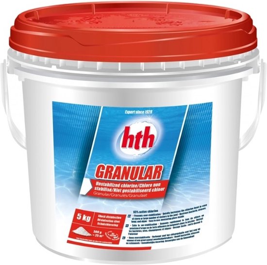 HTH zwembad Chloor Granulaat 5kg | bol
