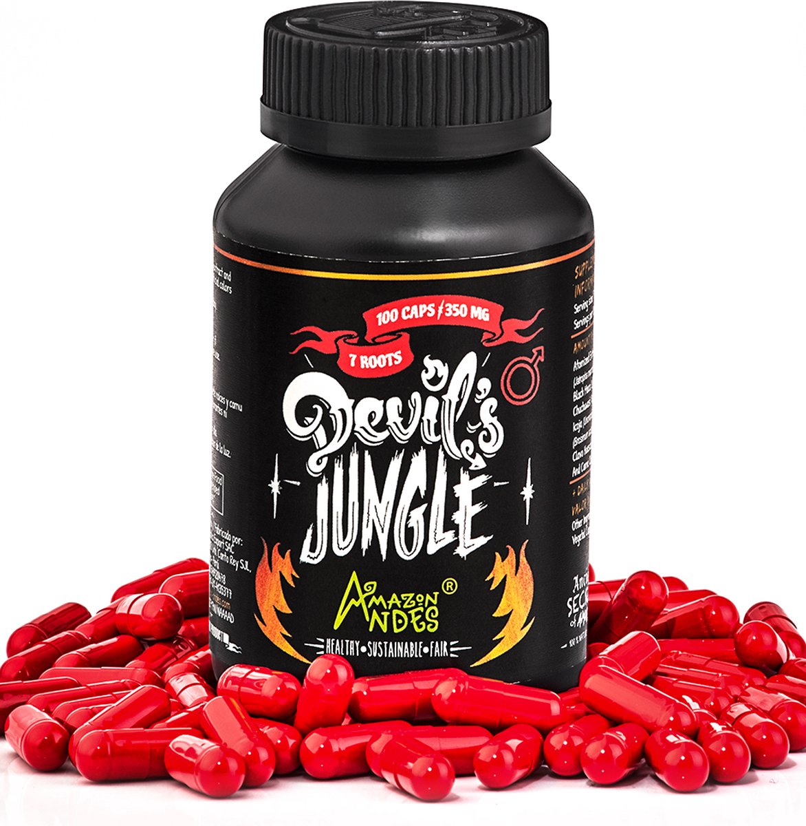 Devil's Jungle for Men–Een natuurlijke erectiepil voor mannen, geeft ...