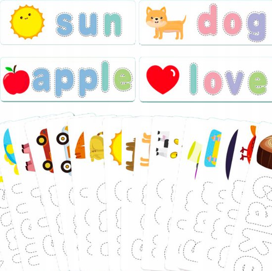 Engels Leren - Engelse Taal - 60 woorden - Educatief Speelgoed ...