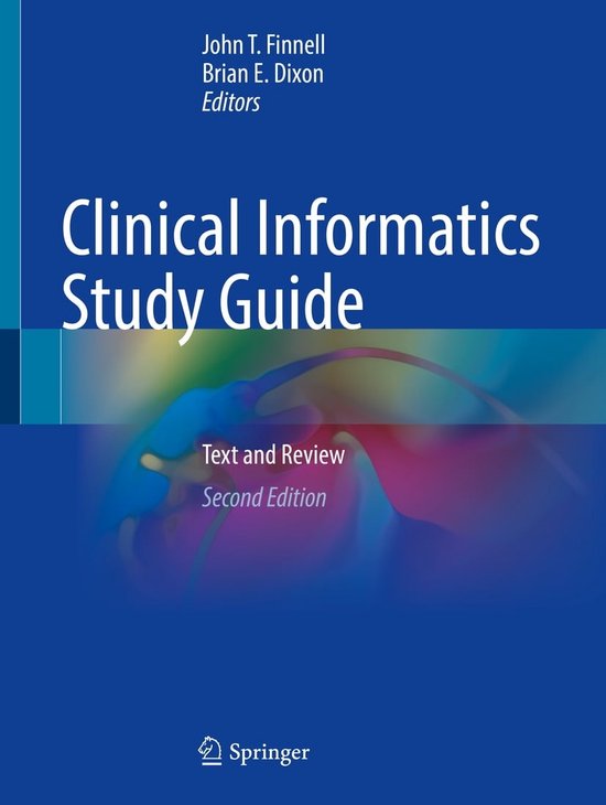 Clinical Informatics Study Guide (ebook) | 9783030937652 | Boeken | bol