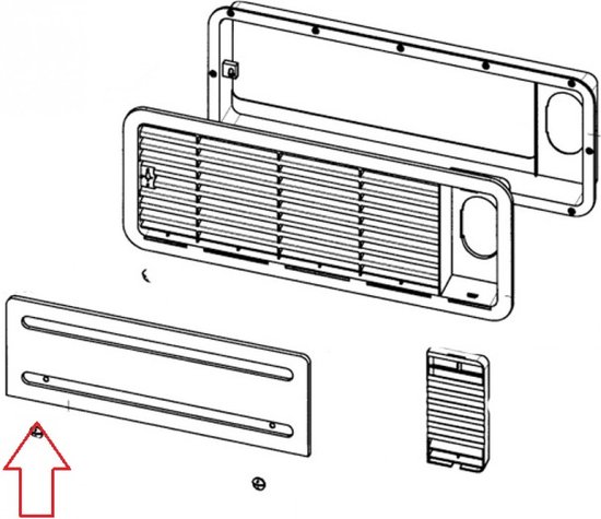 Dometic L200 Winterafdekkap Boven Grijs RAL7015 | bol