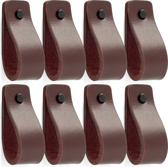 Buffel&Co Leren Handgrepen – Meubelgreep – Handvaten Kast – Keukengreep ...