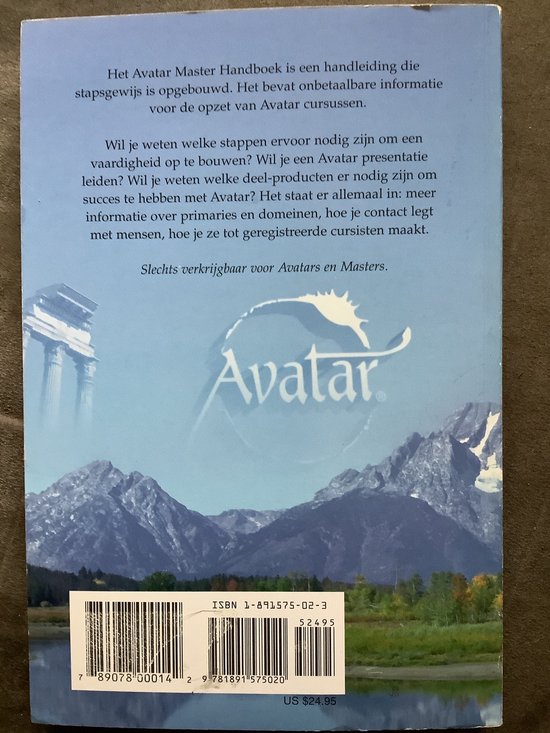 Het Avatar Master Handboek, Harry Palmer | 9781891575020 | Boeken | bol.com