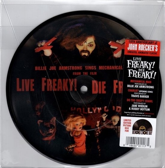 Various Artists - Live Freaky! Die Freaky! (7"Vinyl Single) (Picture ...