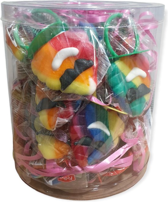 Snoep - Felko Dummy Rainbow Pow -24 stuks | bol.com
