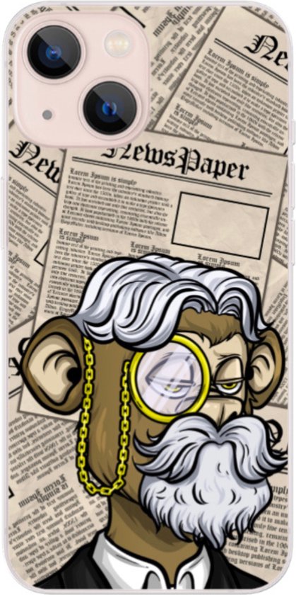 Phonegoat NFT Art iPhone 13 Case Monkey x Professor | bol