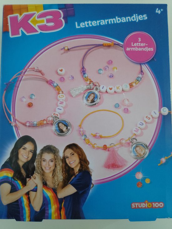 K3 Letterarmbandjes - Armbanden | bol