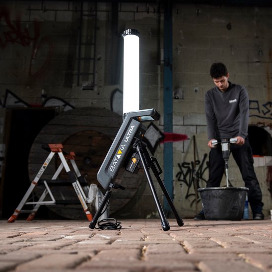 Accu Hybride 360° Werk- & Bouwlamp 18V | Excl. Accu & Oplader ...