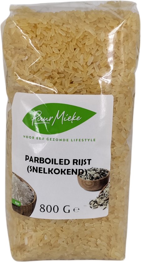 Biologische Parboiled Snelkook Rijst - 800g | bol