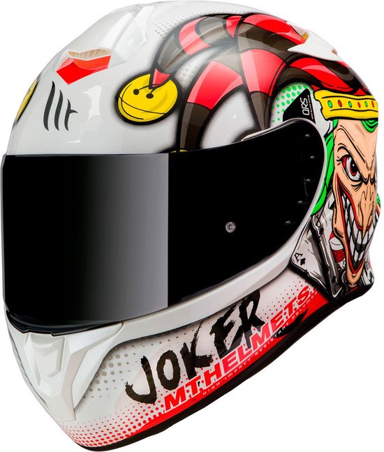 Mt Helmets Targo Joker Volledig Gezicht Helm Wit XS | bol