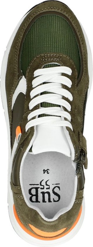 SUB55 Sneakers Laag Sneakers Laag - groen - Maat 33 | bol.com