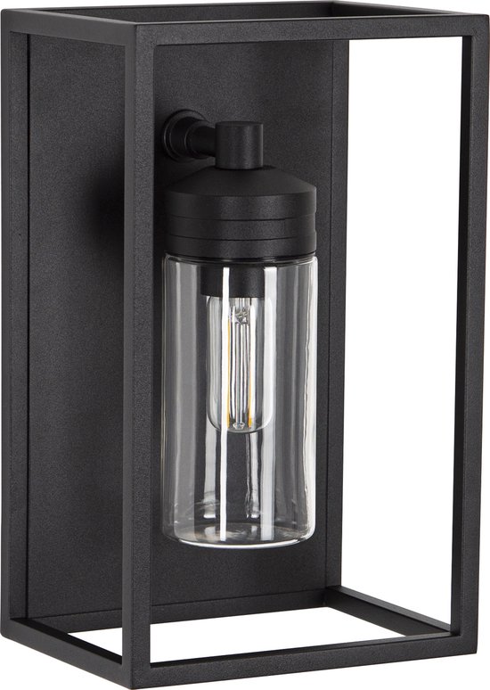 Hudson Muurlamp Zwart | bol