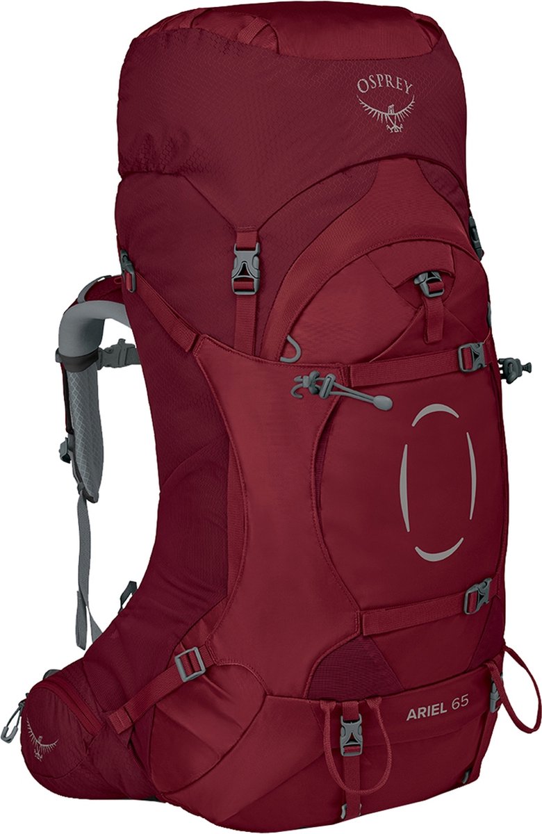 Osprey Dames Backpack / Rugtas / Wandel Rugzak - Ariel - Rood | bol.com