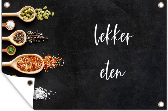 Tuinposter - Tuindoek - Tuinposters buiten - Quotes - Specerijen ...