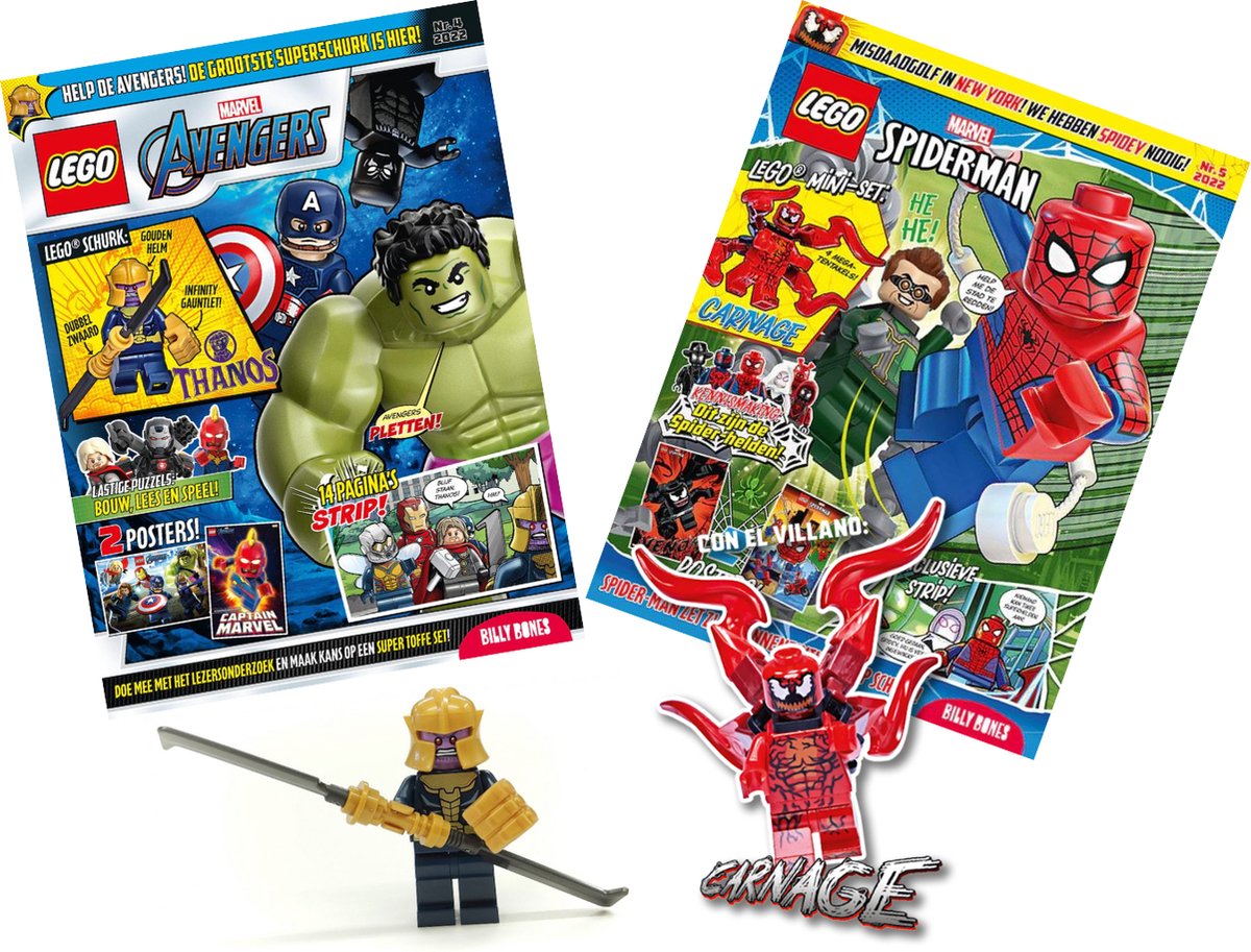 LEGO Marvel Avengers Magazine | EDITIE 4 & 5 2022 | bol.com