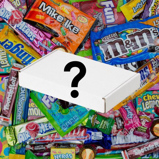 Mystery Box Snoep S - Cadeau - Amerikaans Snoep - Kerstpakket ...