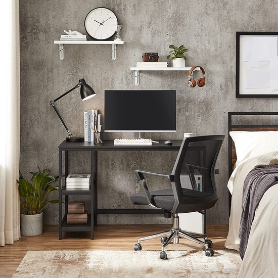 Bureau - Computertafel - Pc-tafel - Bureautafel - Kantoorbureau - Zwart ...